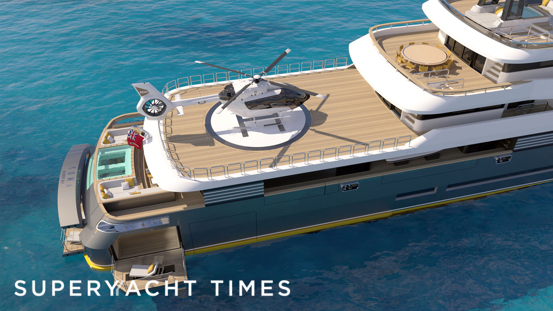 Rodriguez Design’s latest concept boasts five decks and round-the-world ...