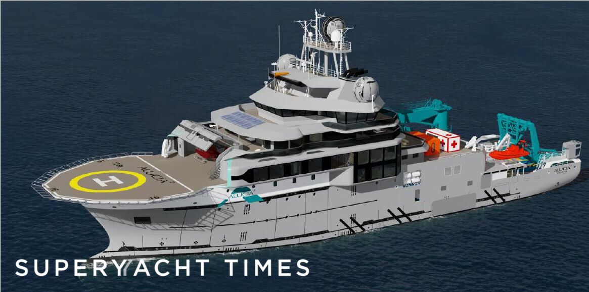 Name of explorer superyacht Alucia 2 open for voting