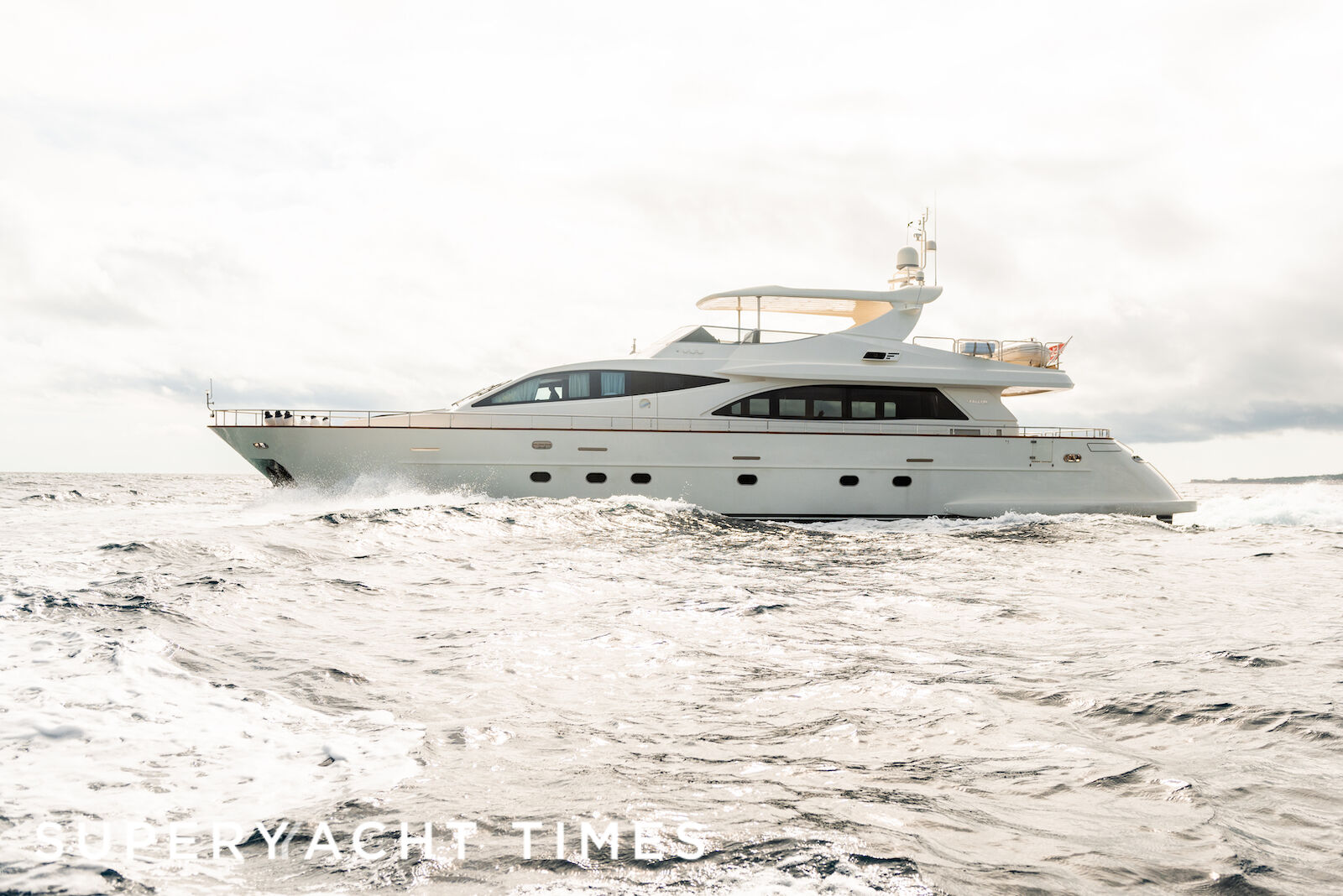 Falcon Yachts' motor yacht Sea Falcon is on the market