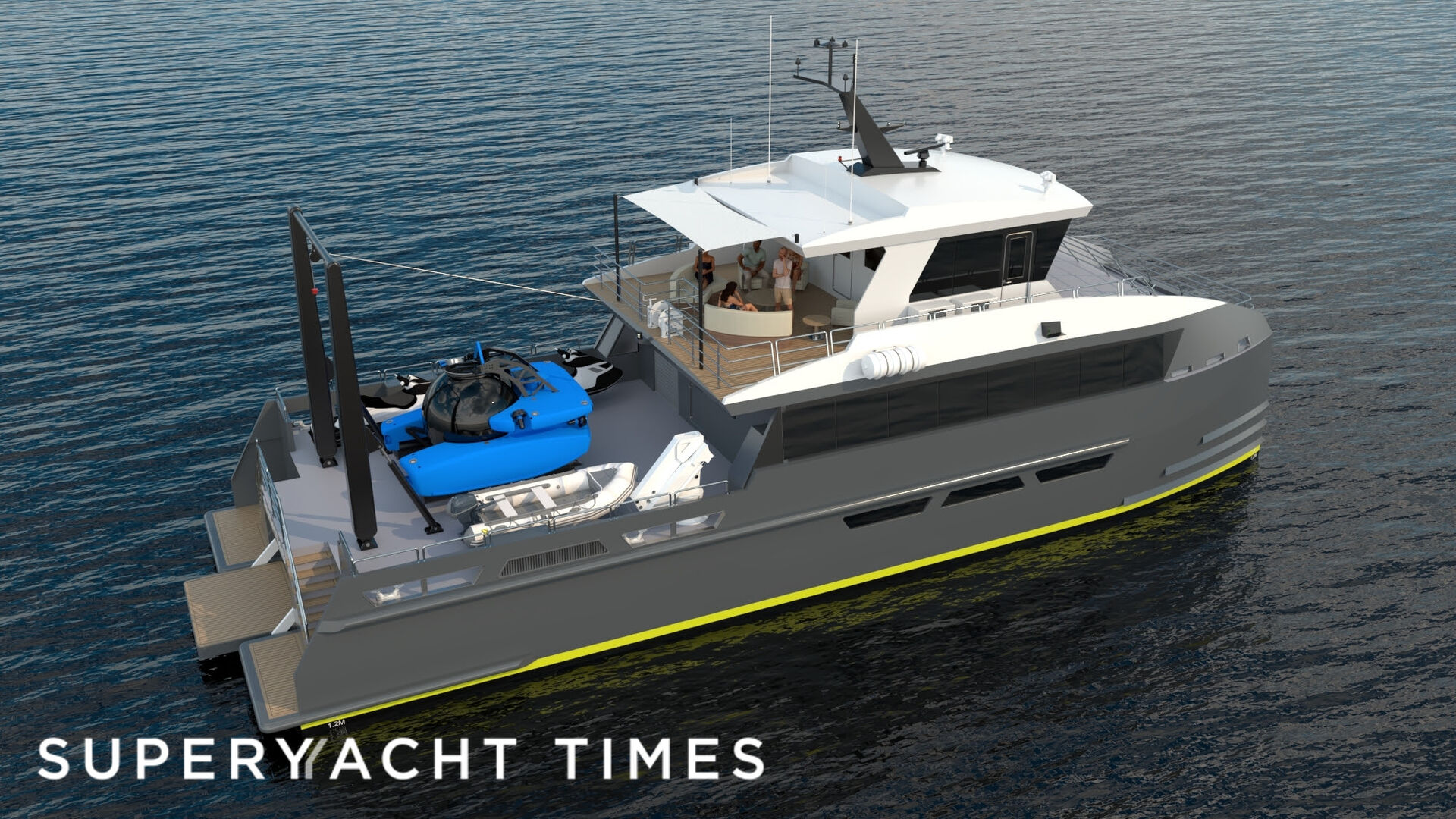 SHADOWLARK: The all-new 24m launch-and-recovery support catamaran by ...