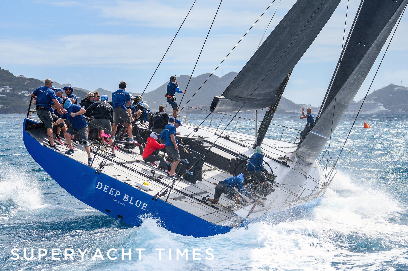 VO65 Sailing Poland takes top spot at the St Maarten Heineken Regatta