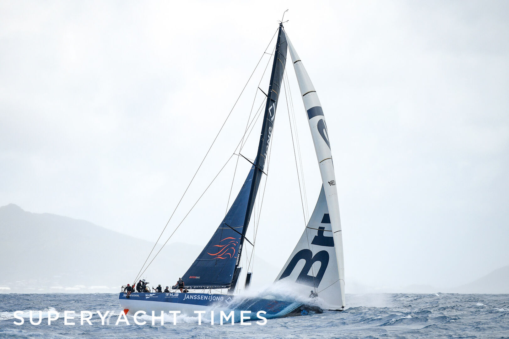 VO65 Sailing Poland takes top spot at the St Maarten Heineken Regatta