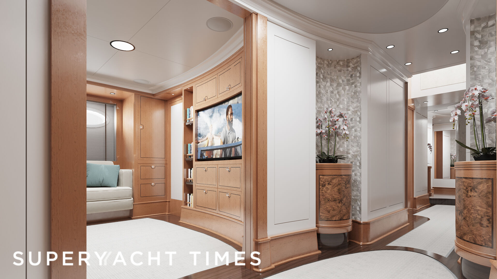 Sneak Peek: Turquoise Yachts’ 51m Rainbow II interior design