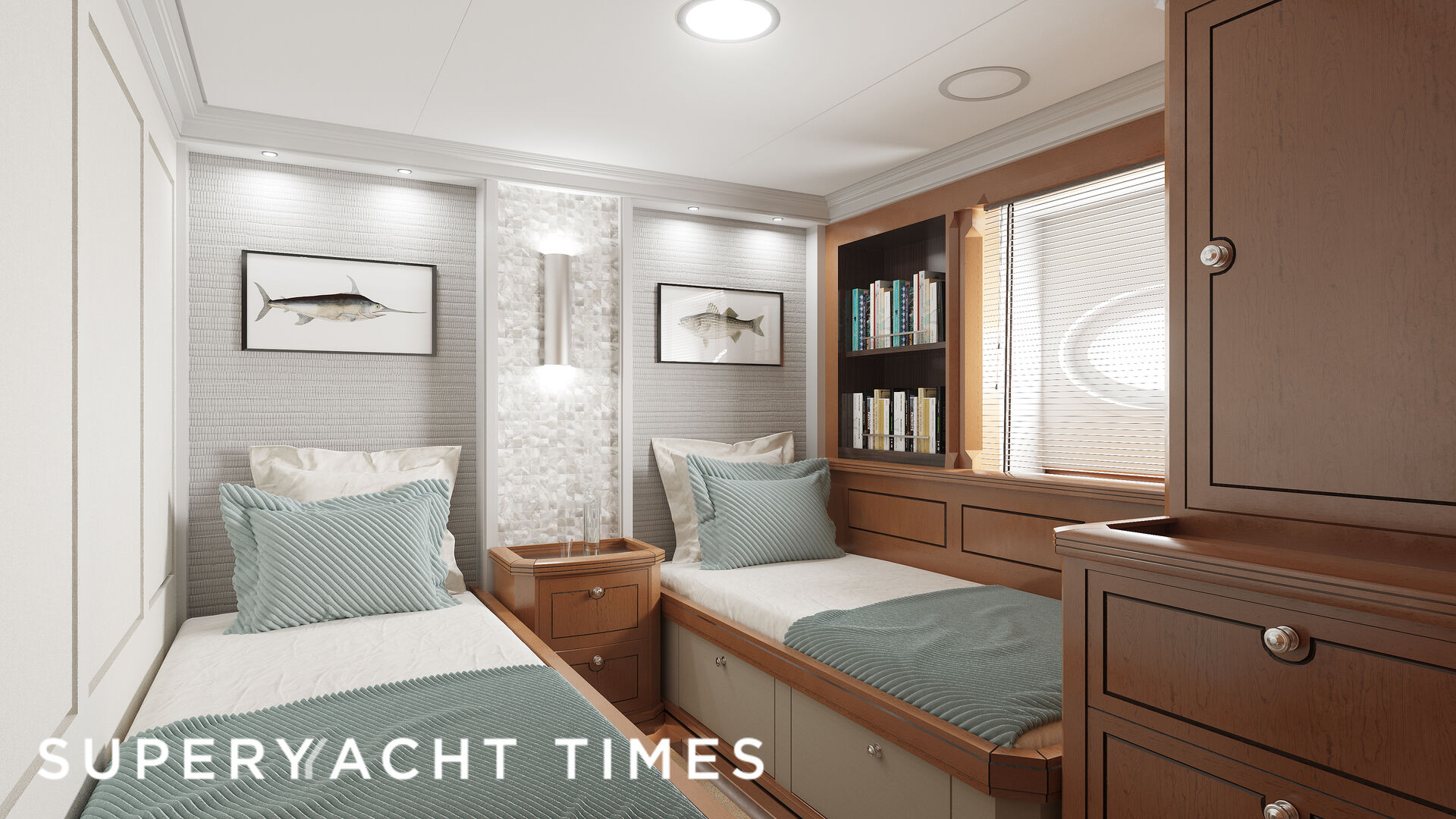 Sneak Peek: Turquoise Yachts’ 51m Rainbow II interior design