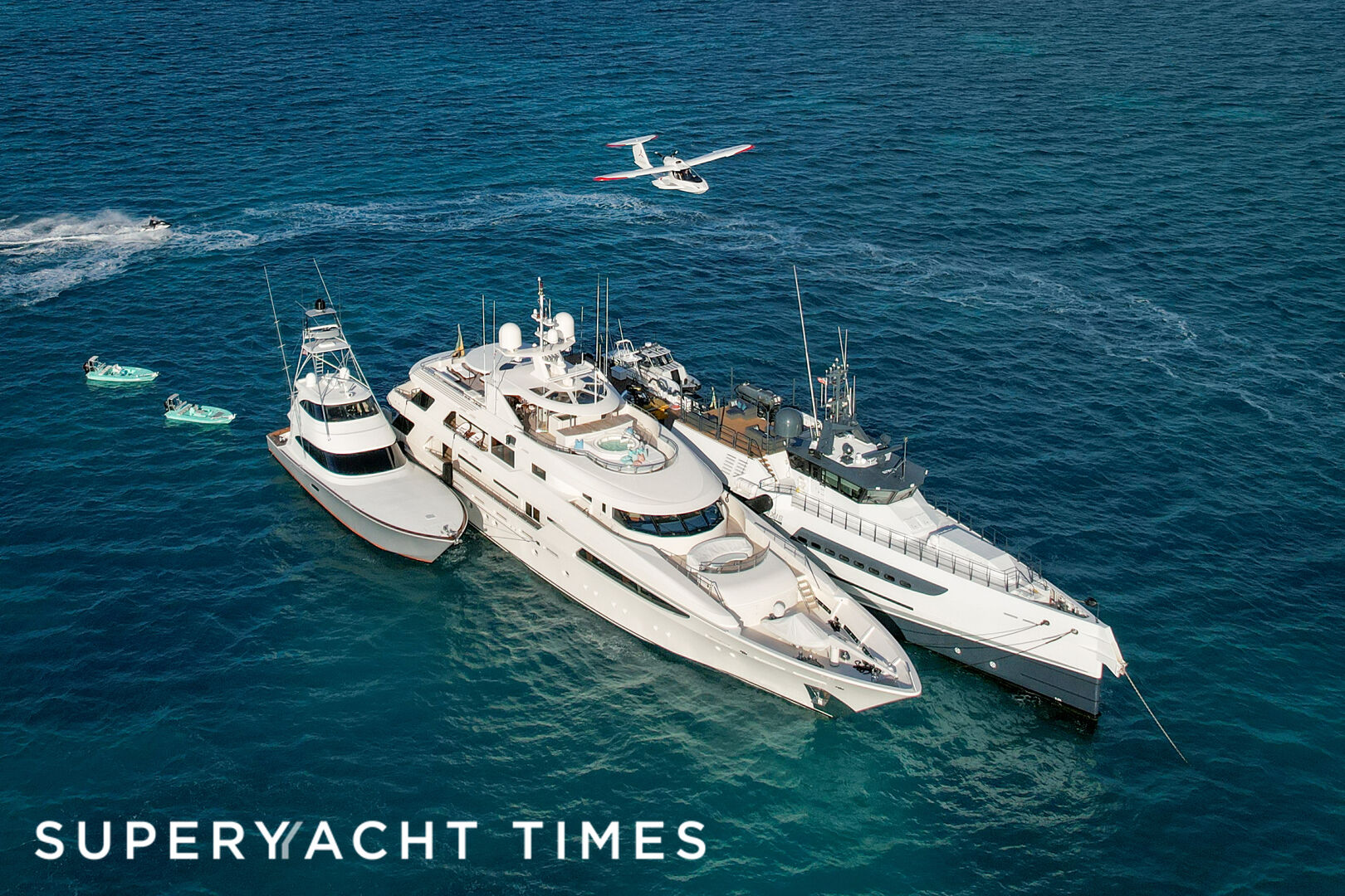 The Allen Exploration Fleet in the Bahamas