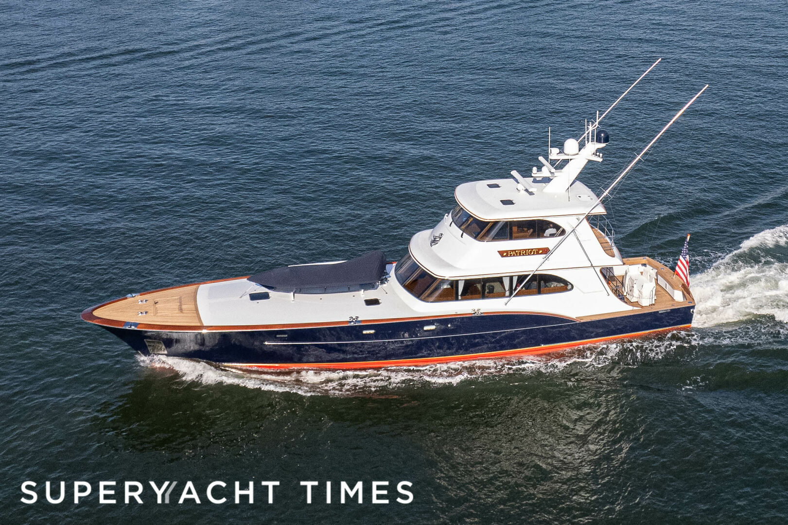 Classic 27m Feadship sportfisher Patriot sold