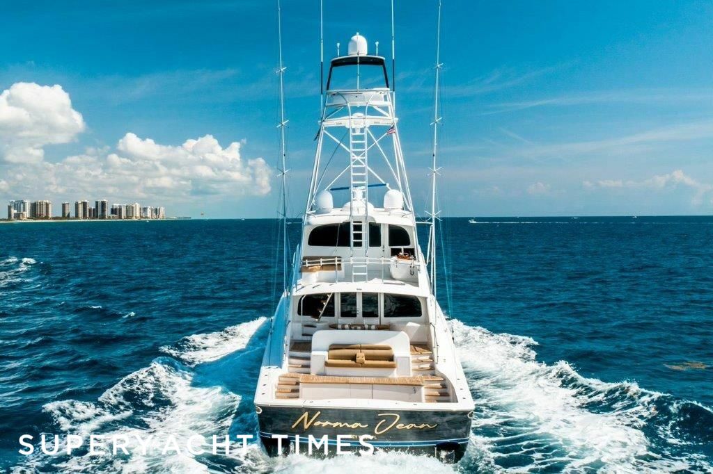 28m Viking motor yacht Norma Jean sold