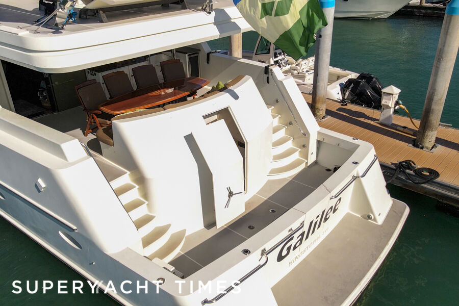32m Westship motor yacht Galilee sold