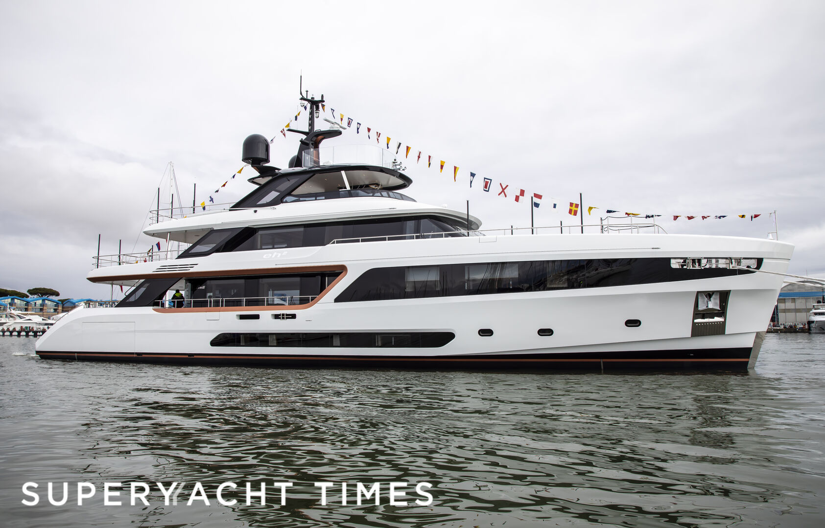 The 37m Benetti Motopanfilo superyacht Eh2 has been launched