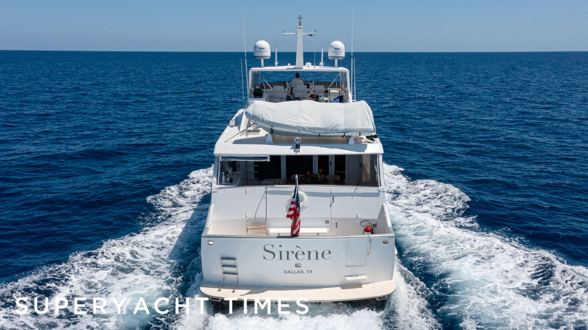 Burger Boat’s 25m Sirene is on the market