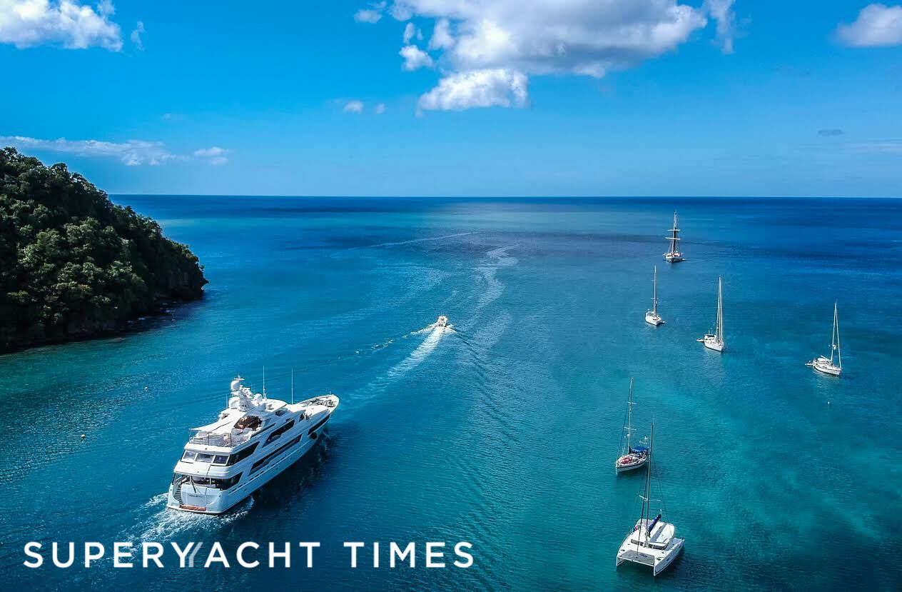 The 50m Victoria Del Mar underway