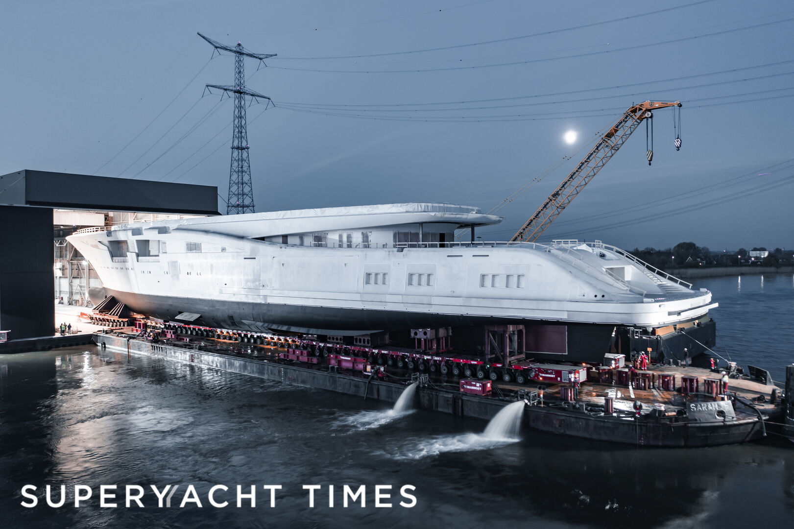Revealed: 119m Feadship Project 821 under construction