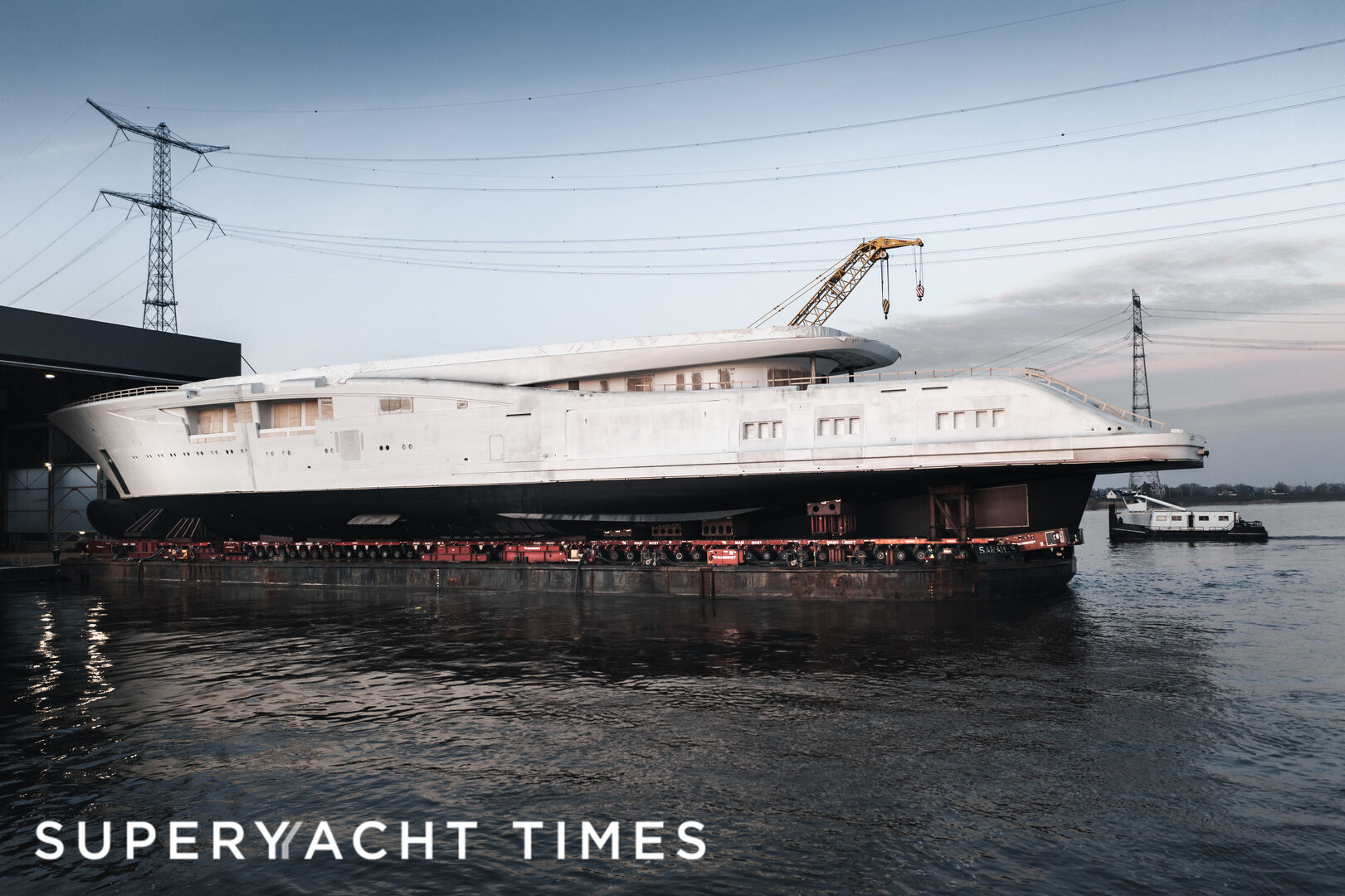 Revealed: 119m Feadship Project 821 under construction