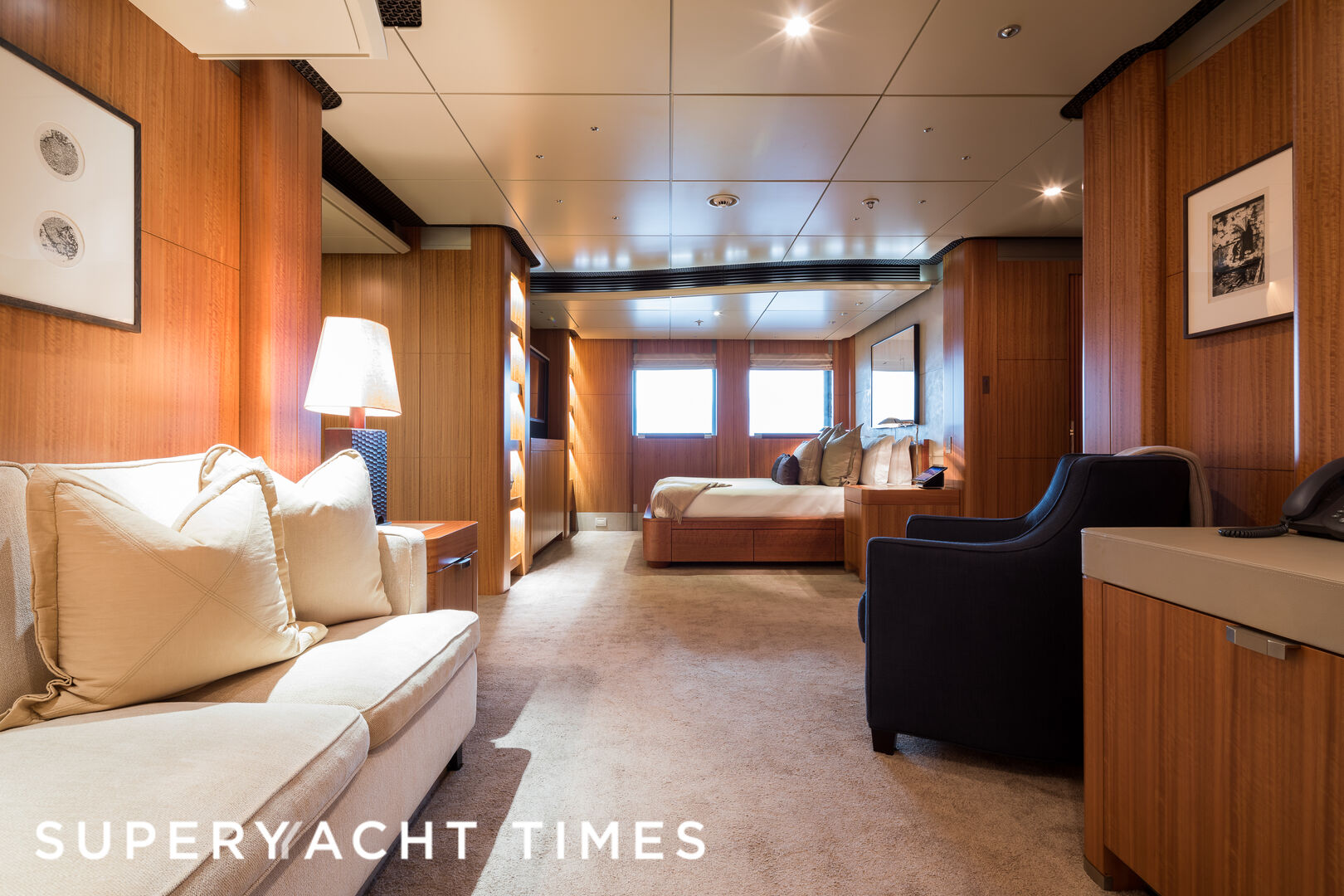 Onboard Octopus: Interior of Paul Allen's legendary 126m superyacht ...