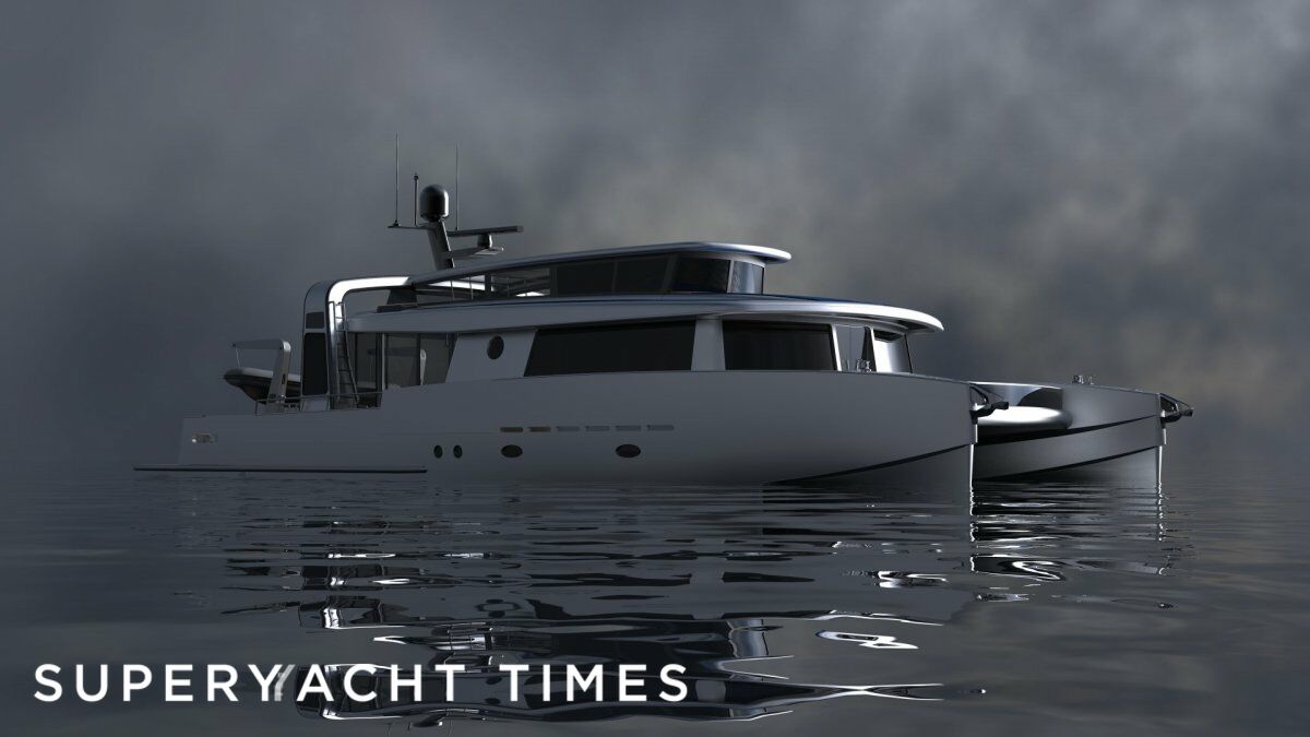 Naval Yachts’ 24m catamaran from its rugged XPM series nears completion