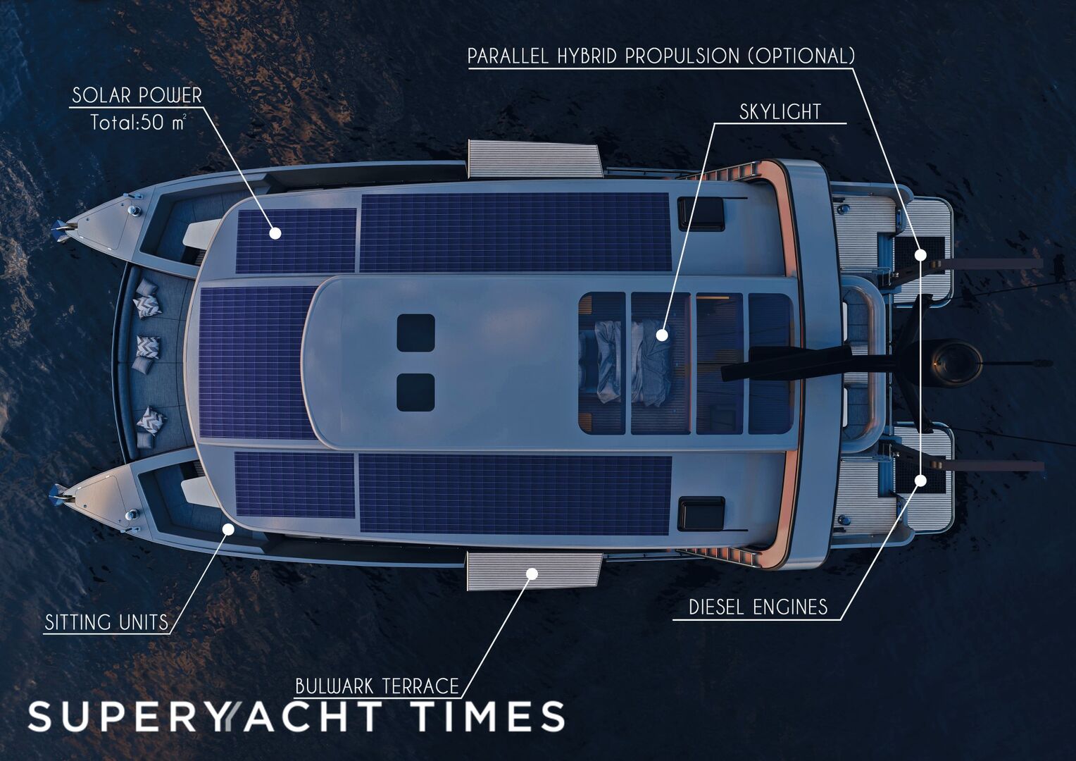 Naval Yachts’ 24m catamaran from its rugged XPM series nears completion