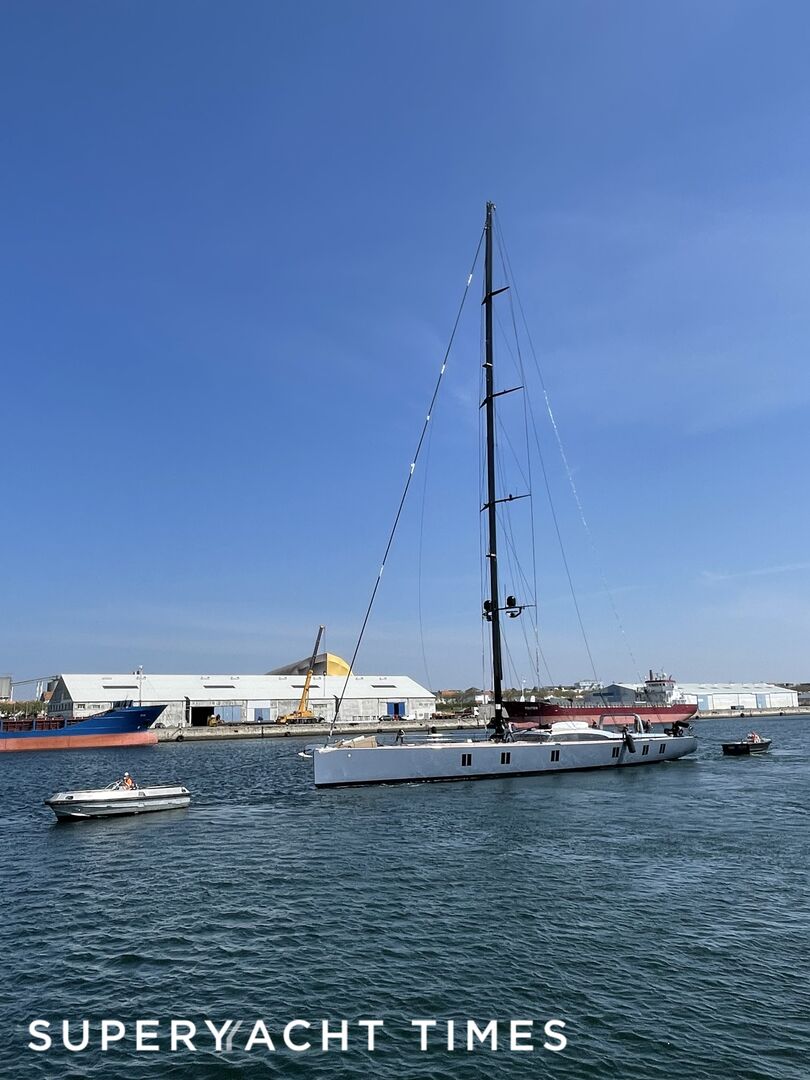Vitters' Sharlou relaunched after 7-month refit at Atlantic Refit Center