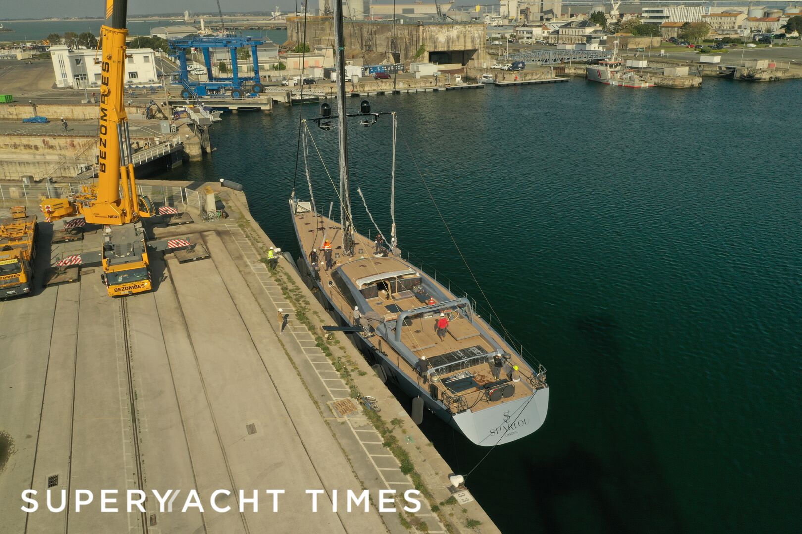 Vitters' Sharlou relaunched after 7-month refit at Atlantic Refit Center