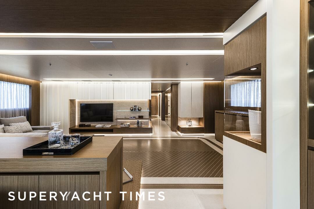Onboard the 70m Benetti Alfa with interior designer Luxury Projects