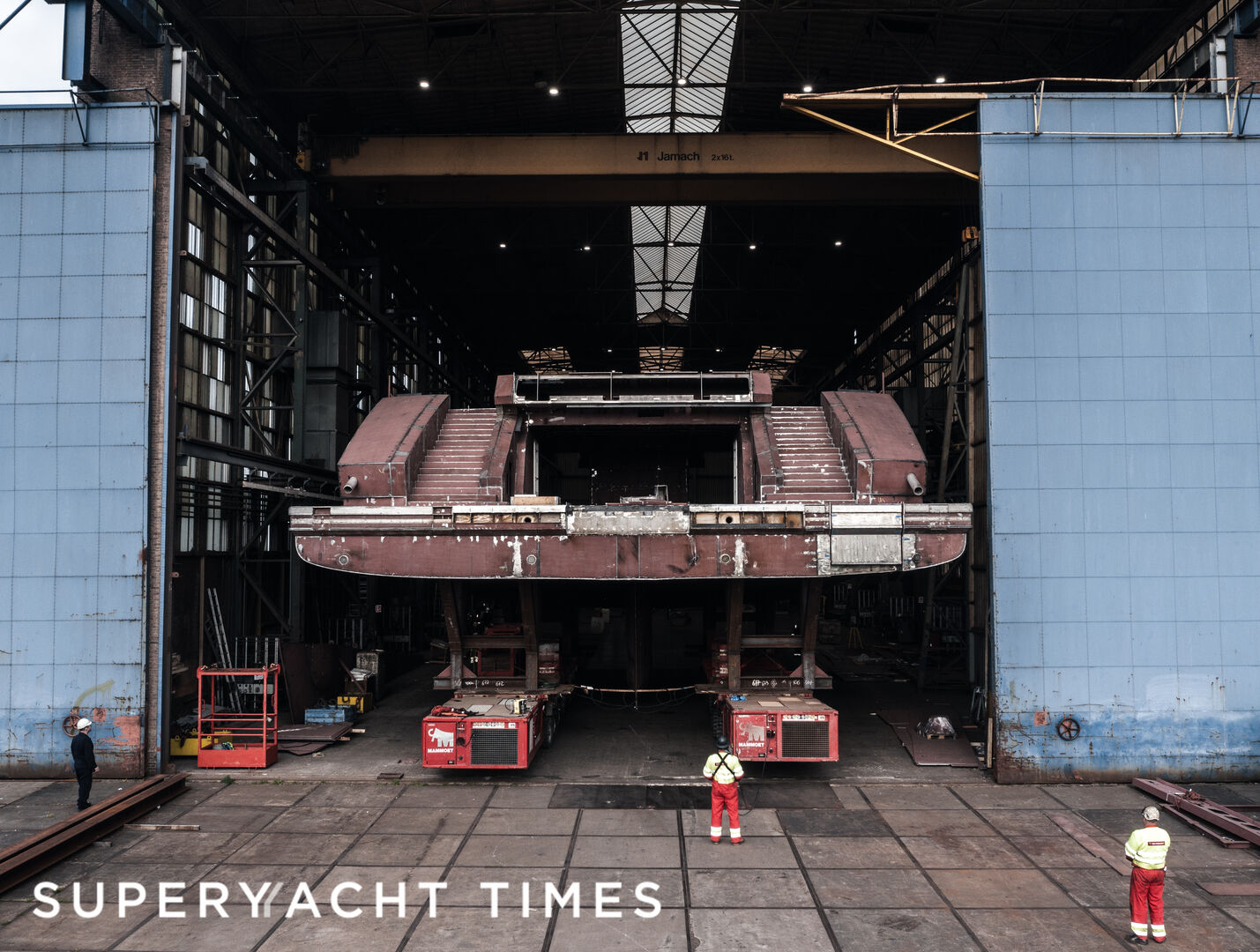 In pictures: Stern of Oceanco’s 111m superyacht Project Y722 revealed