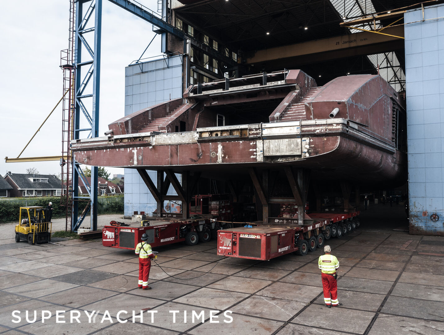 In pictures: Stern of Oceanco’s 111m superyacht Project Y722 revealed