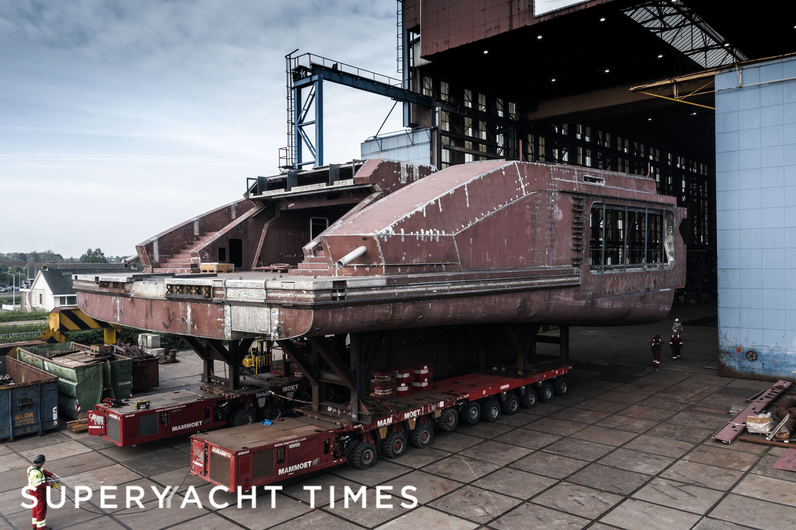 In pictures: Stern of Oceanco’s 111m superyacht Project Y722 revealed