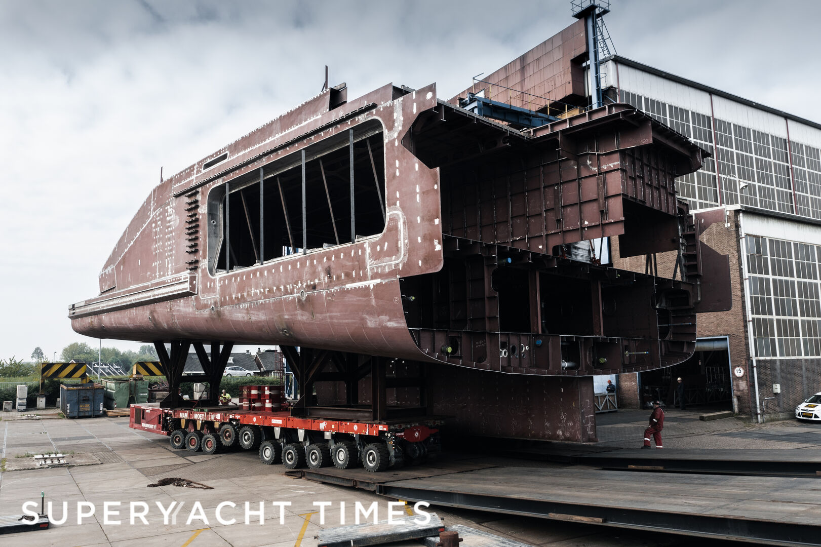 In pictures: Stern of Oceanco’s 111m superyacht Project Y722 revealed
