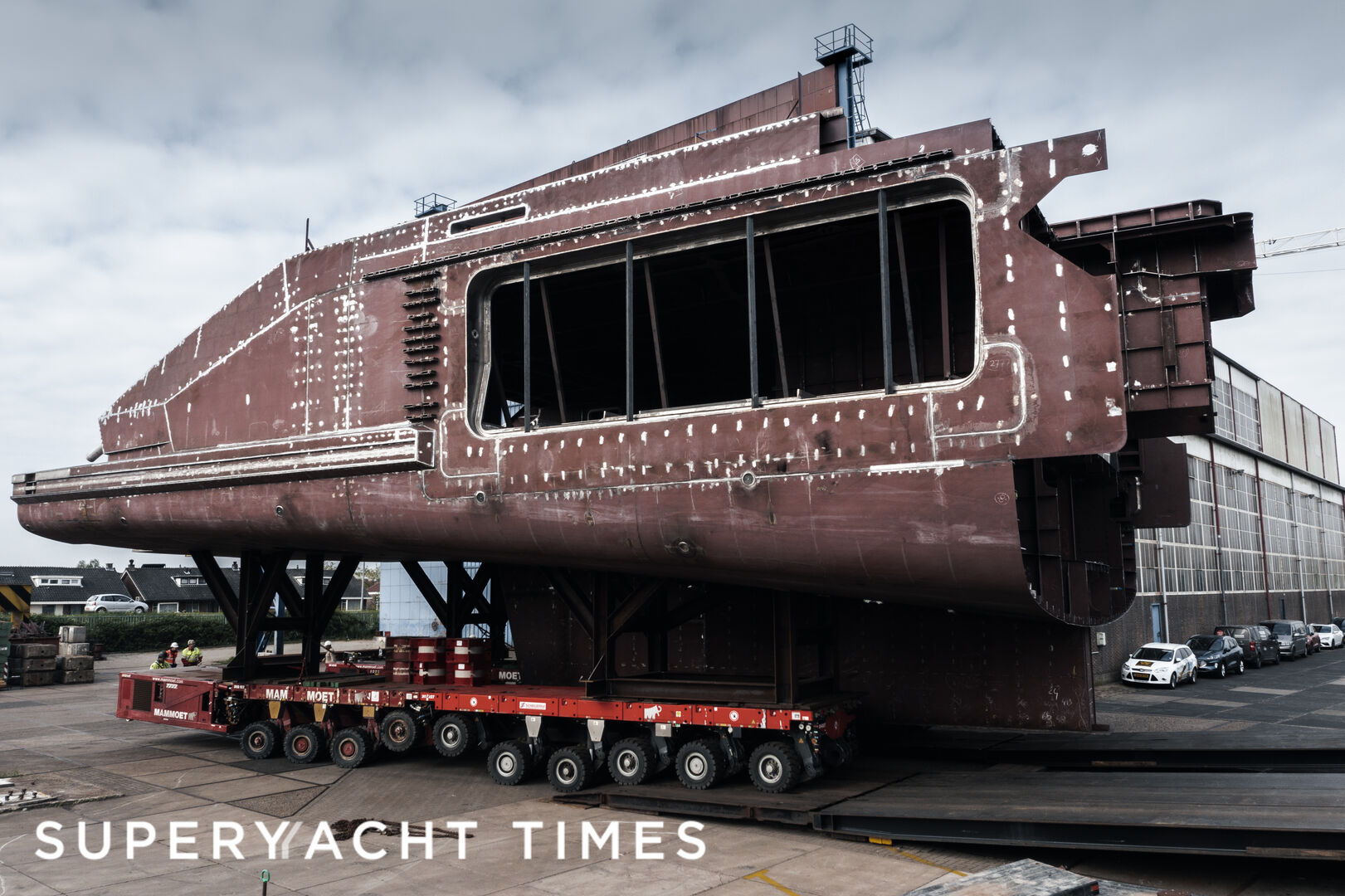 In pictures: Stern of Oceanco’s 111m superyacht Project Y722 revealed