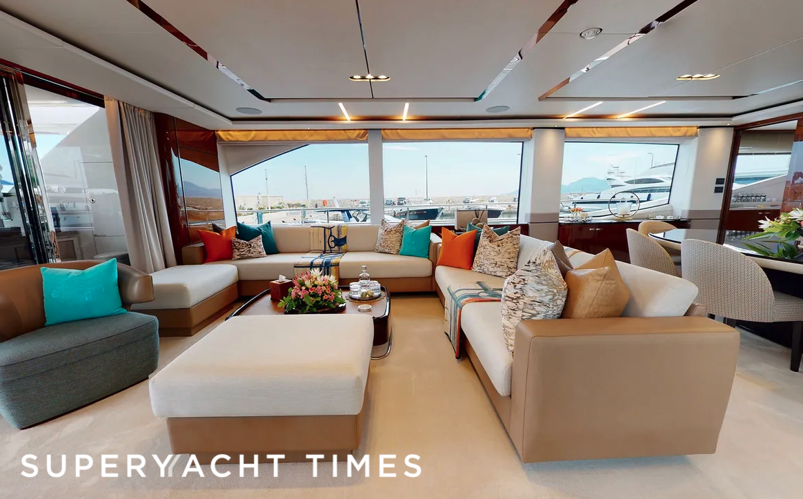 31m yacht Princess M sold