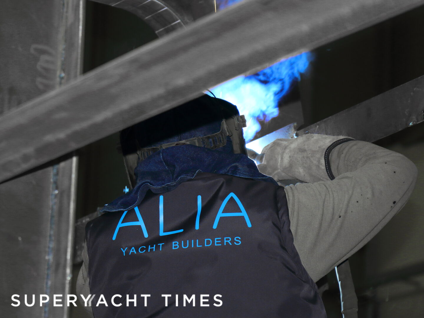 Keel laid of Alia Yachts’ 60m project in Antalya, Turkey