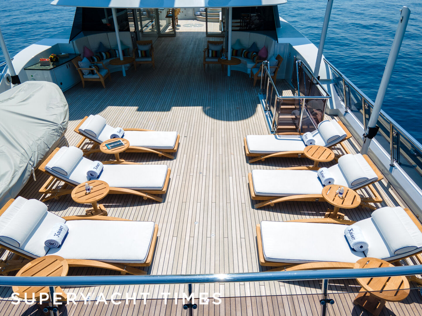 60m award-winning Abeking & Rasmussen superyacht Kaiser for sale