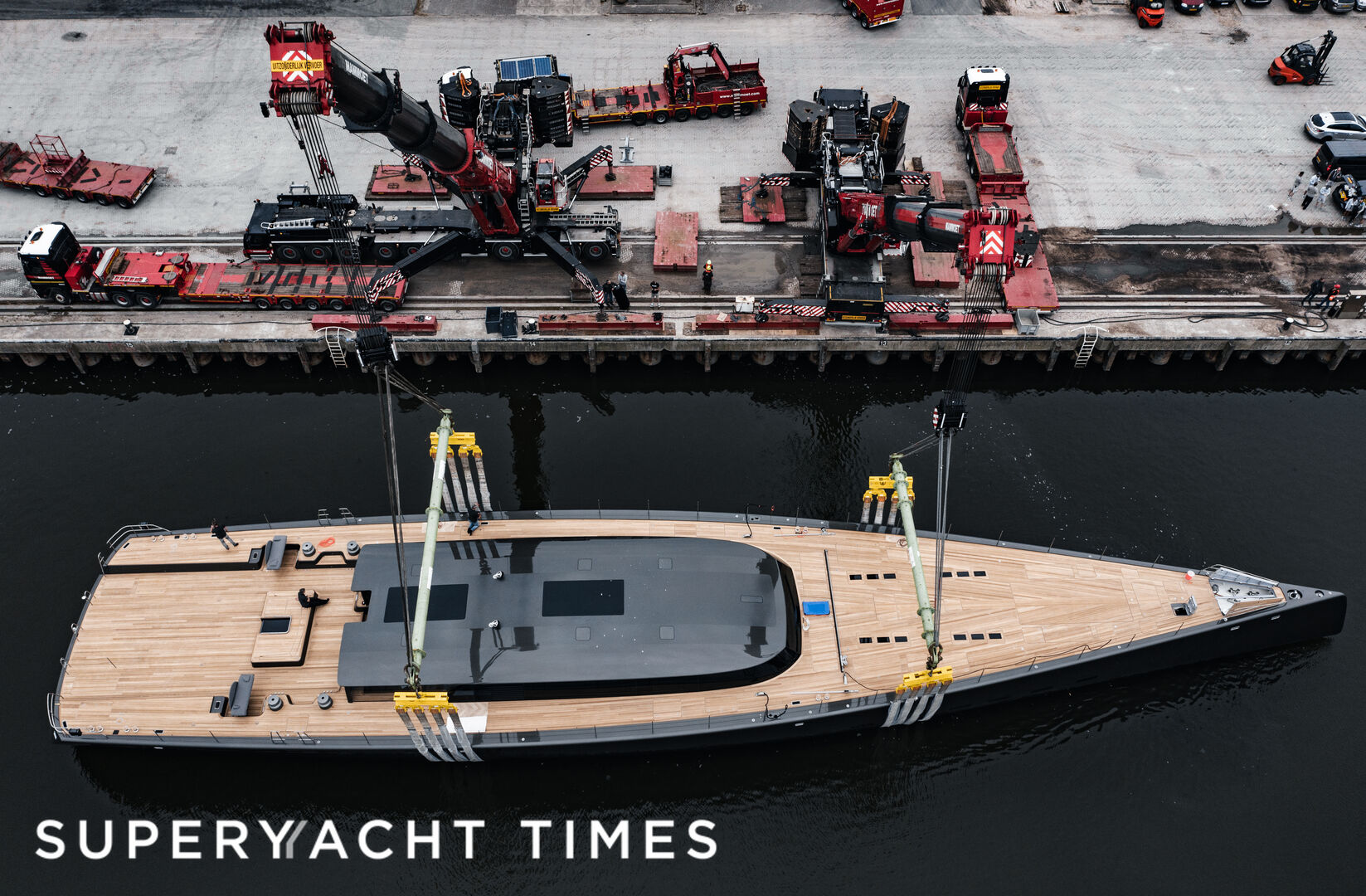 In Pictures: Transit and launch of Vitters 56m Project 3083, Alea