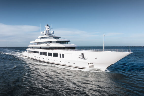 111m Oceanco Y722 superyacht Leviathan launched