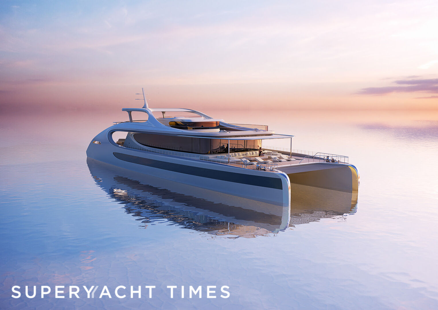 Rossinavi Unveils 44m Oneiric Catamaran Concept Designed By Zaha Hadid