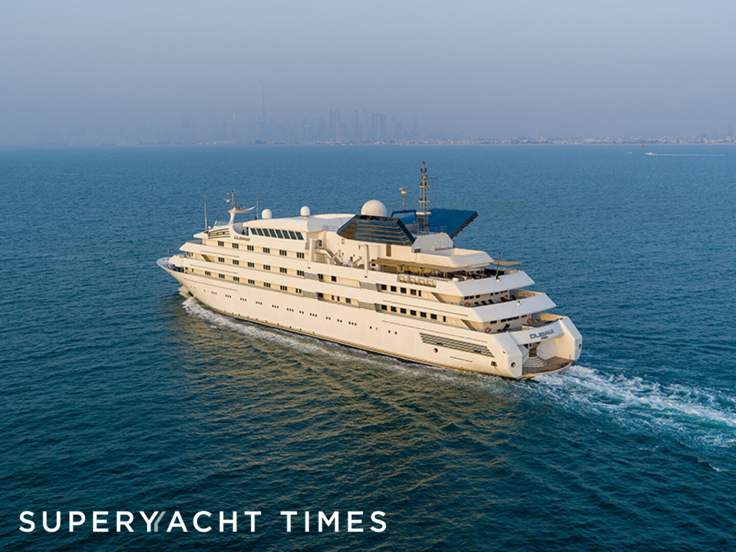 New shots unveiled of the highly secretive 91m superyacht Dubawi