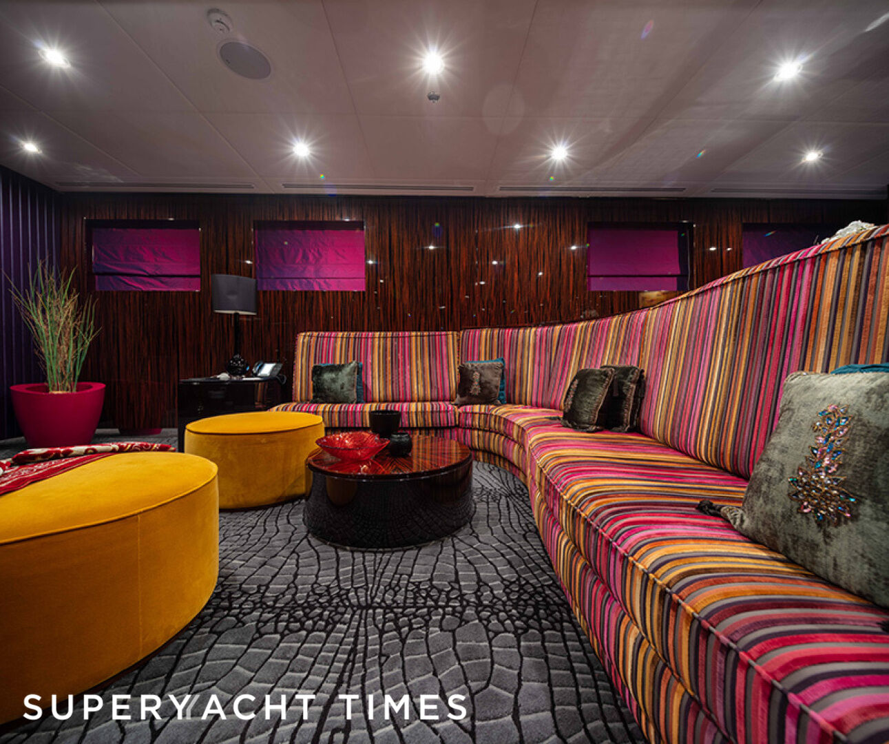 New shots unveiled of the highly secretive 91m superyacht Dubawi