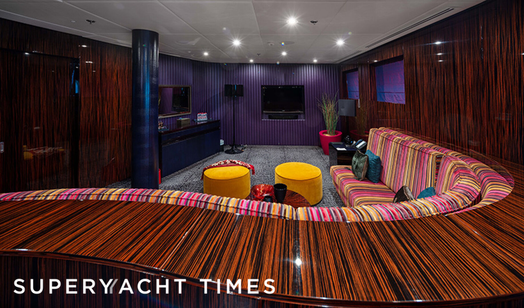New shots unveiled of the highly secretive 91m superyacht Dubawi