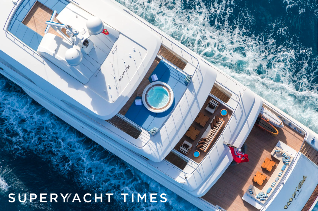 62m third largest ICON motor yacht Party Girl enters the market