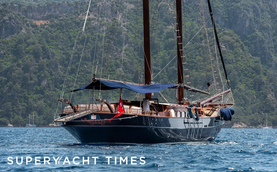 Restored to glory: The history of the 30m Captain Cook yacht with her ...