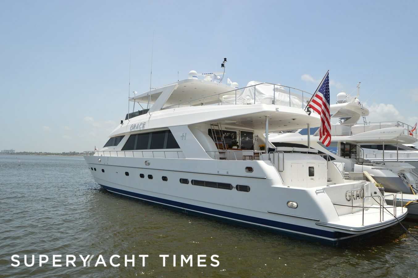 25m Hargrave motor yacht Grace sold