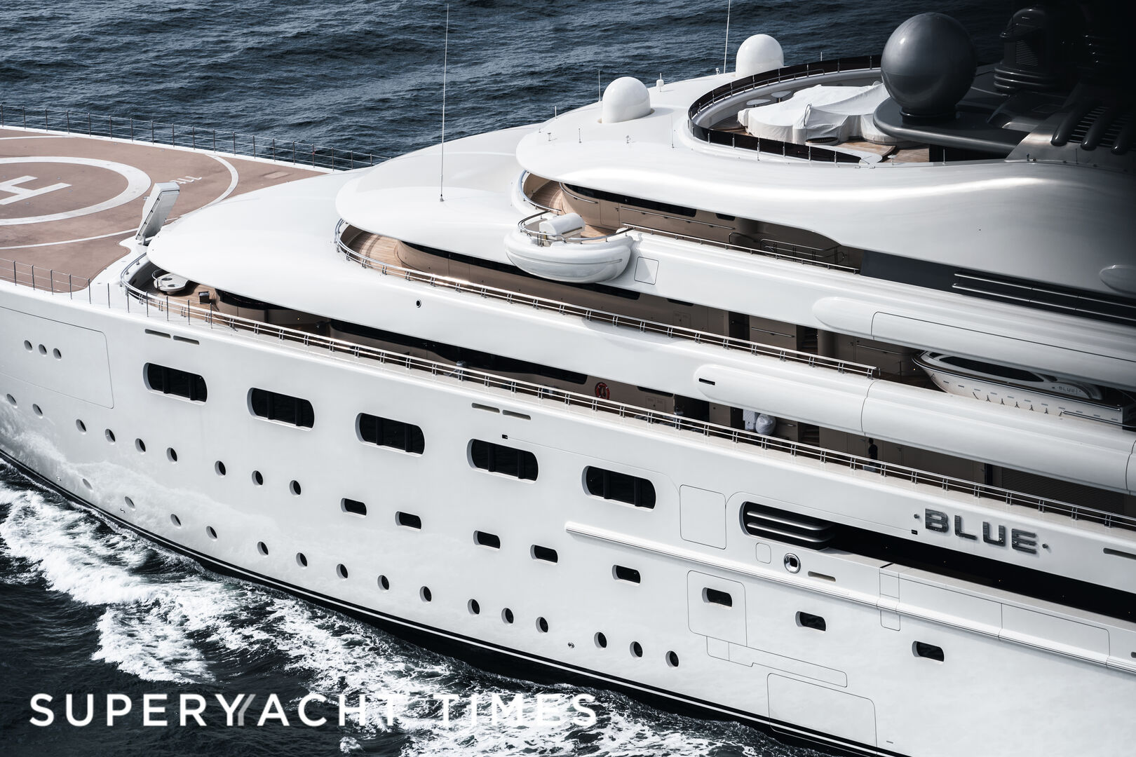 Video: The 160m Lürssen superyacht Blue has been delivered
