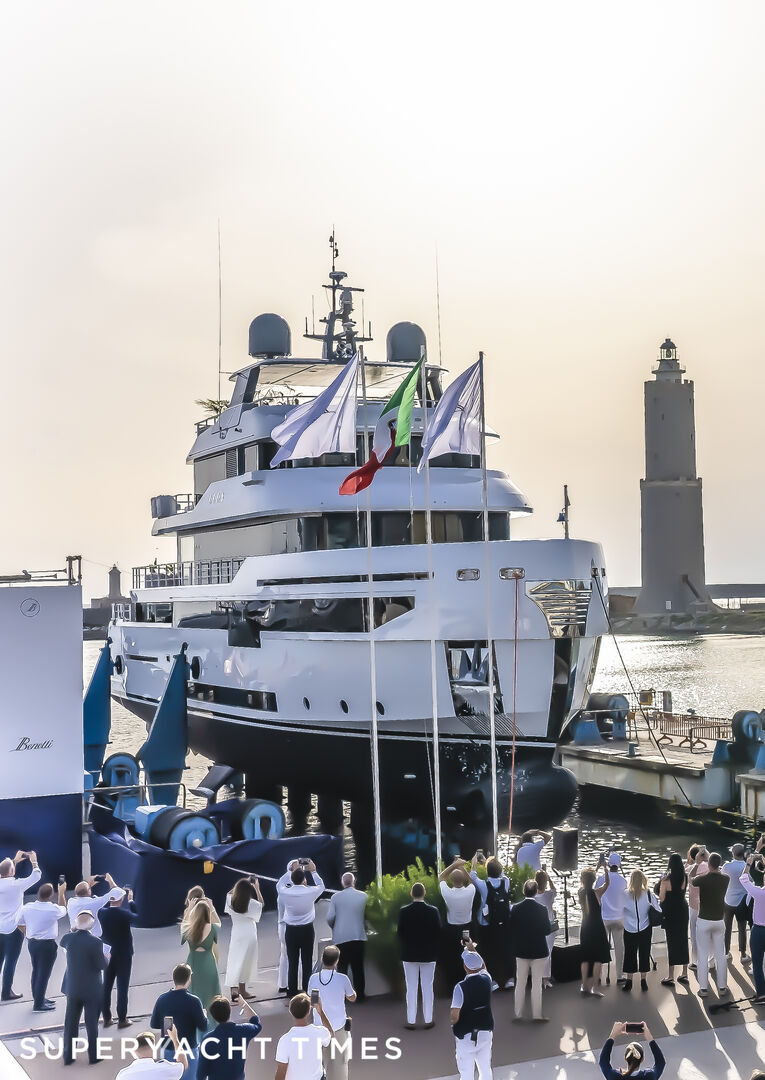 Introducing Goga: The first Benetti B.Yond 37M yacht launched