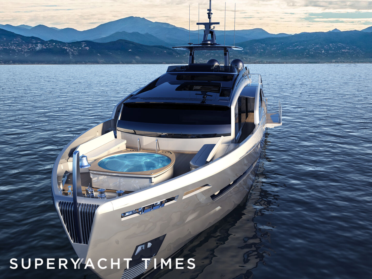 New details unveiled for 35m Pershing GTX116 yacht