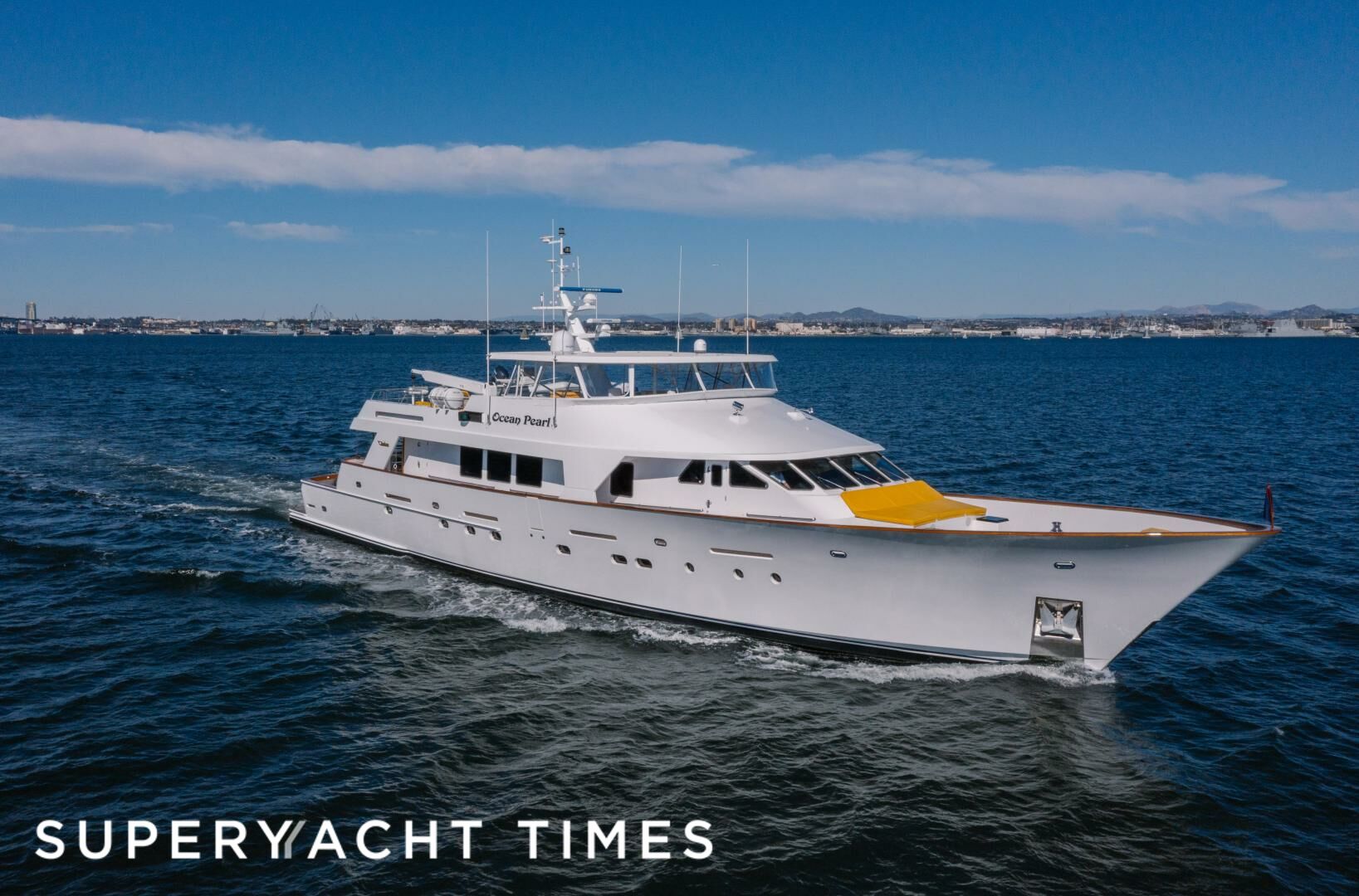 Christensen 35m motor yacht Ocean Pearl sold