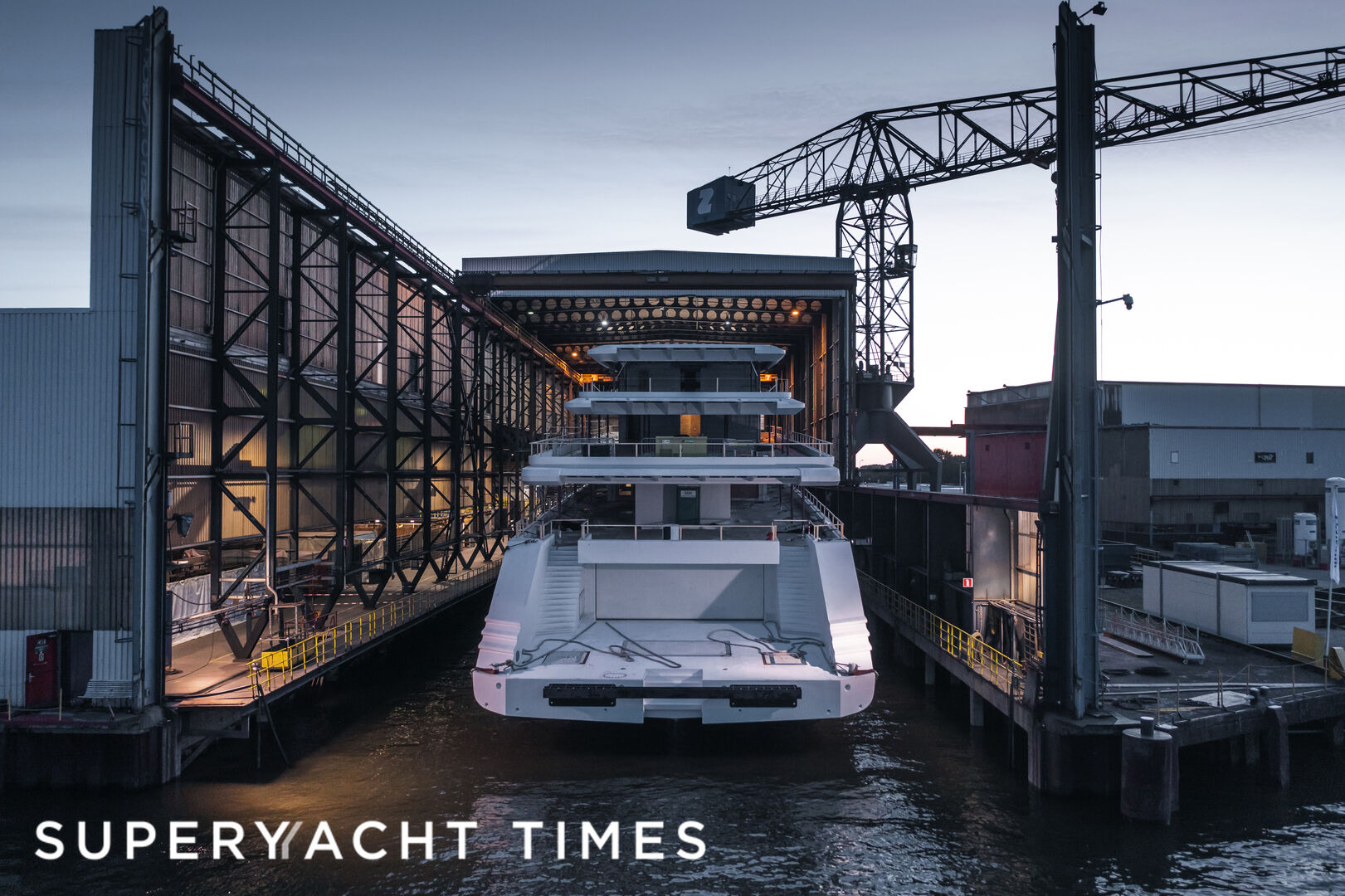 First look: In-build 103m superyacht Feadship 1011 launched