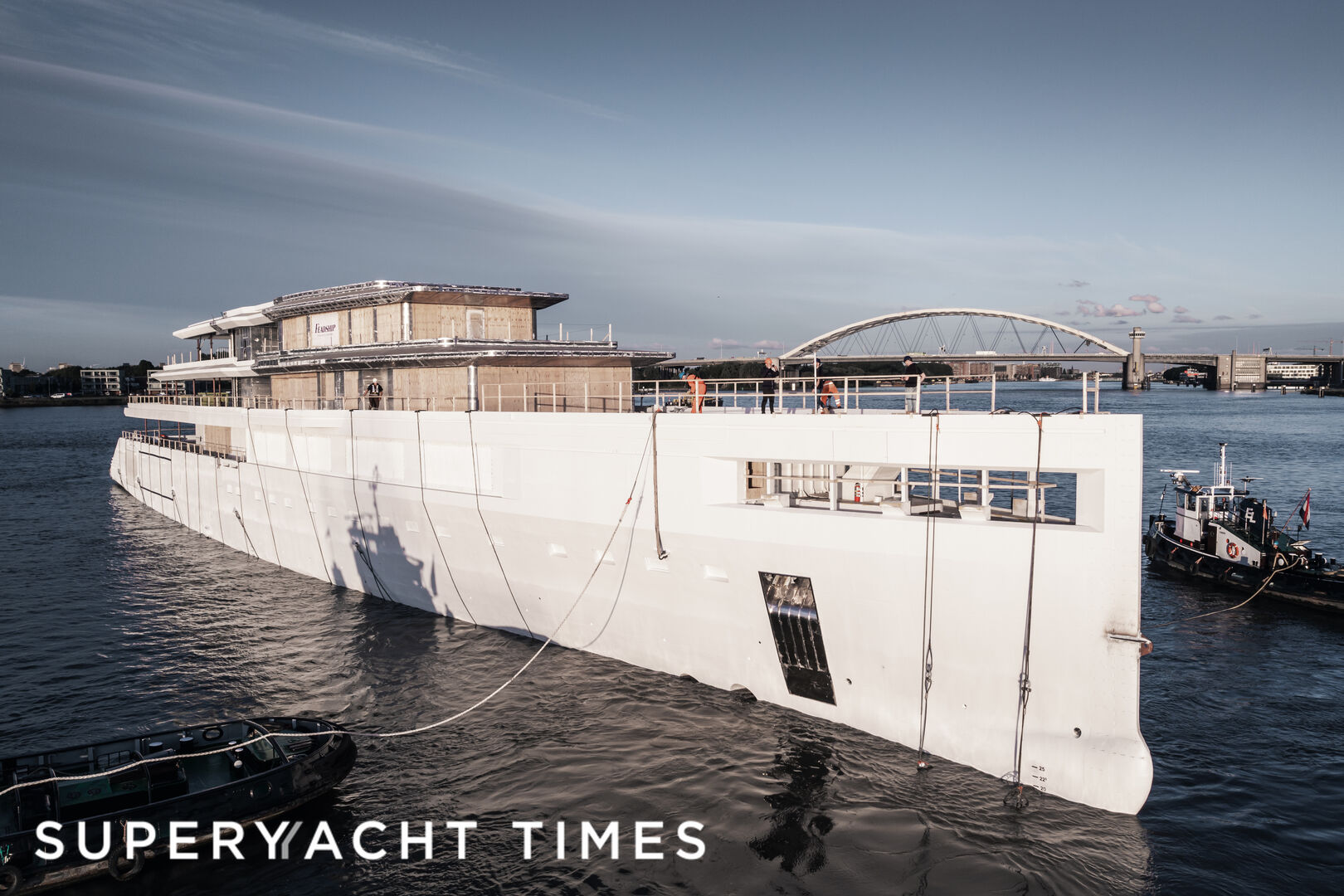 First look: In-build 103m superyacht Feadship 1011 launched