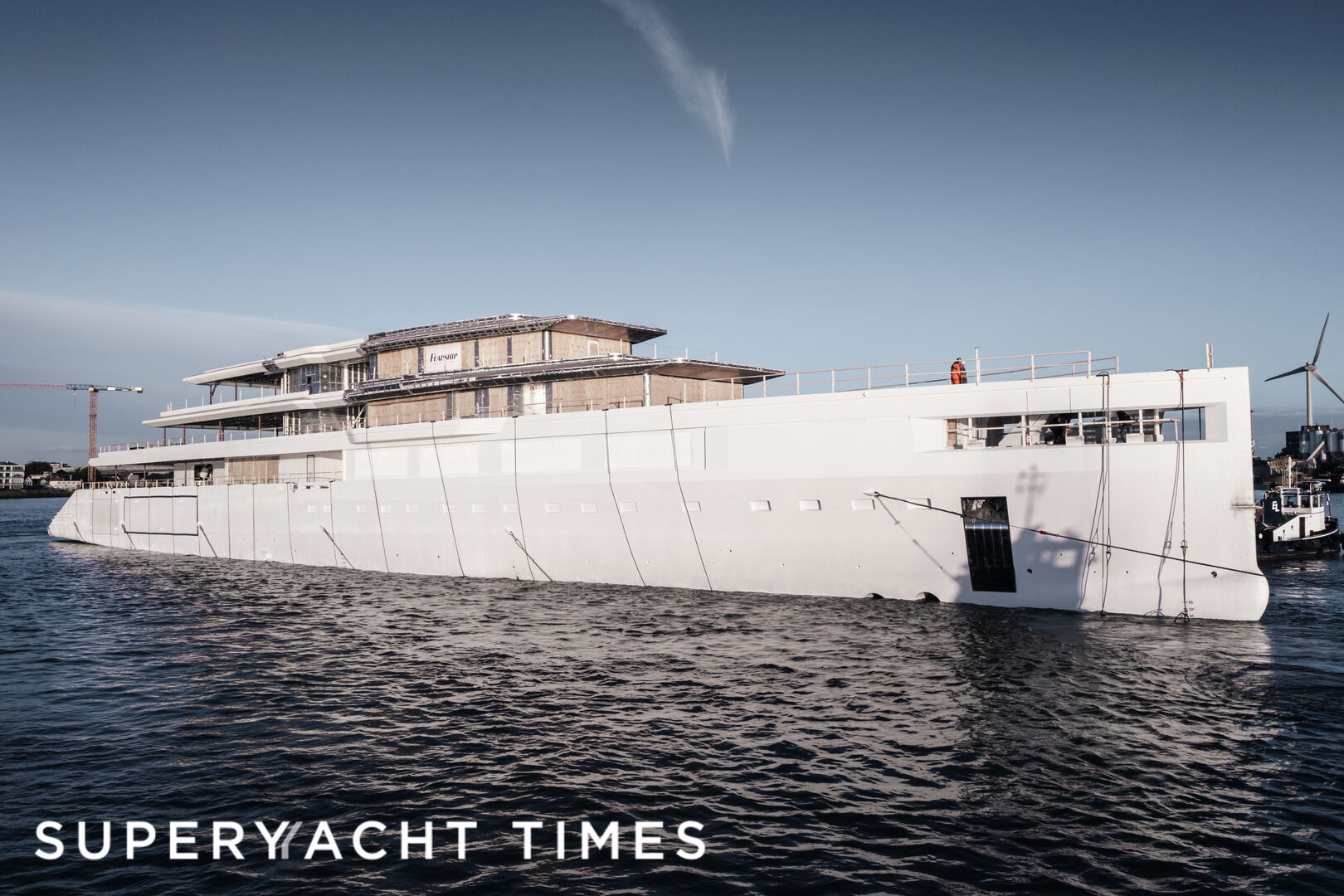 First look: In-build 103m superyacht Feadship 1011 launched