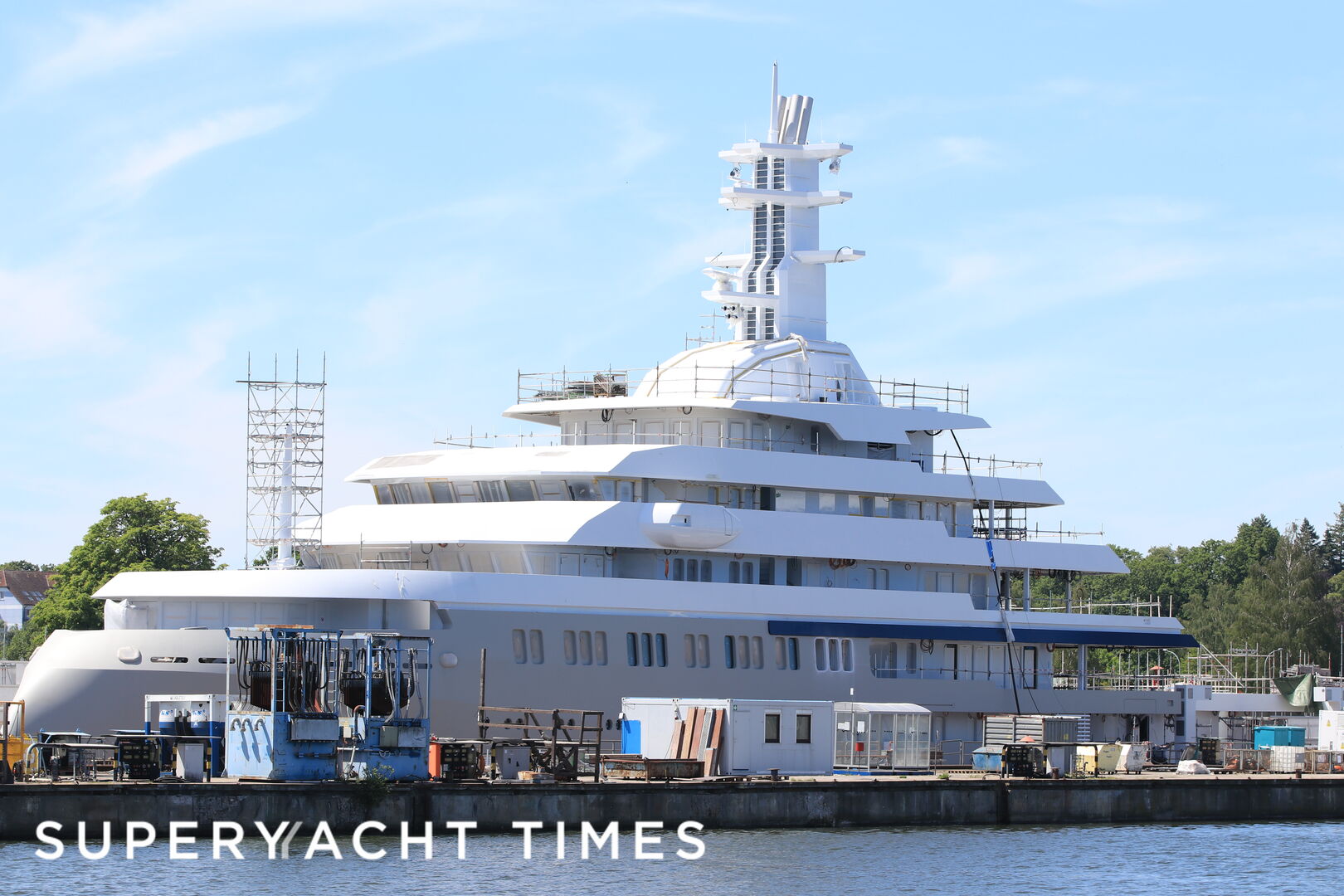 First look: Lürssen’s secretive 107m superyacht Icecap in Germany
