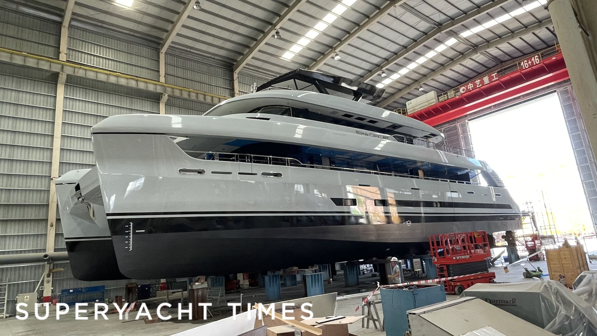 SilverYachts’ first catamaran, 36m SpaceCat, launched
