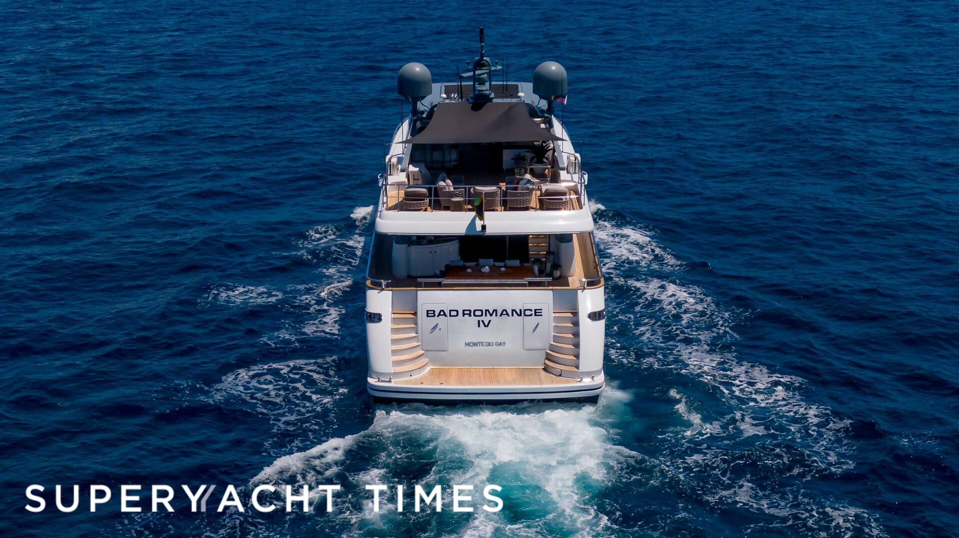 Sanlorenzo 33m motor yacht Bad Romance IV sold